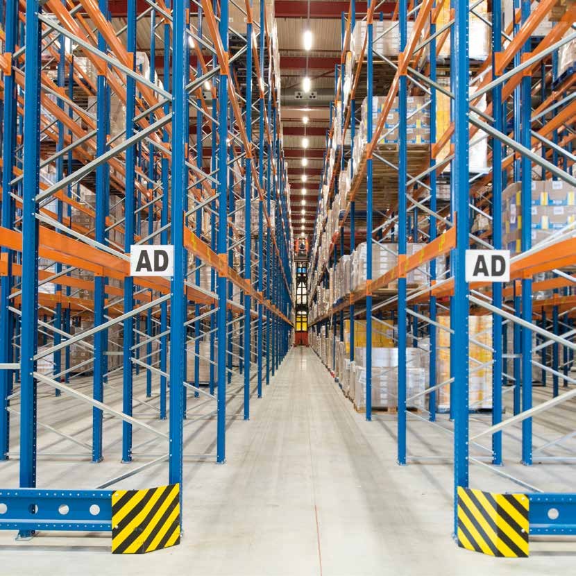 Pallet racking can be configured in a variety of ways and systems ...